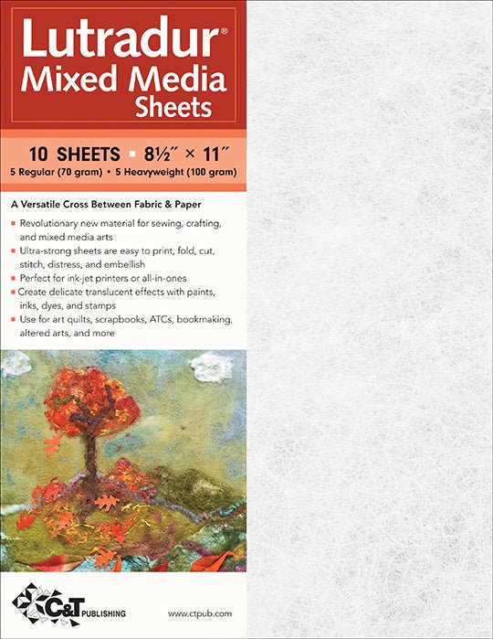 Lutradur Mixed Media Sheets — Woven Modern Fabric Gallery