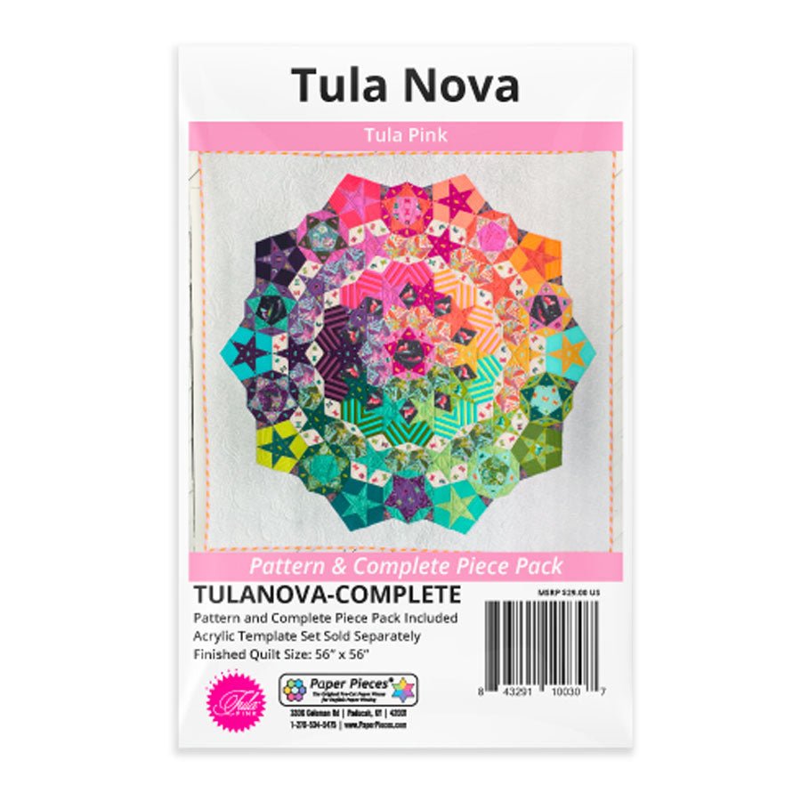 Tula Nova Complete QuiltPattern & Pieces — Woven Modern Fabric Gallery